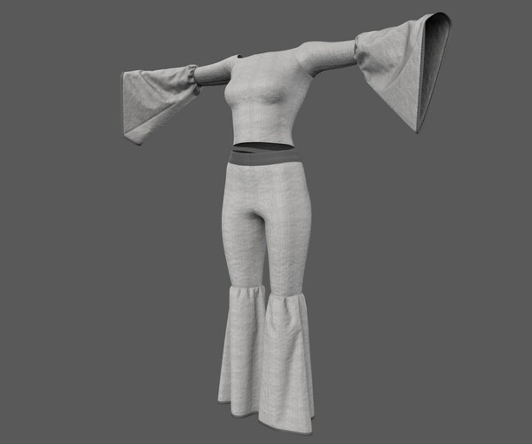 ArtStation - women deress 02 Marvelous designer + Textures | Resources