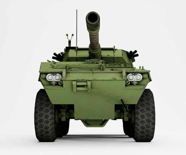 ArtStation - LAV-600 tank destroyer (ALL OBJECTS ARE DETACHABLE ...