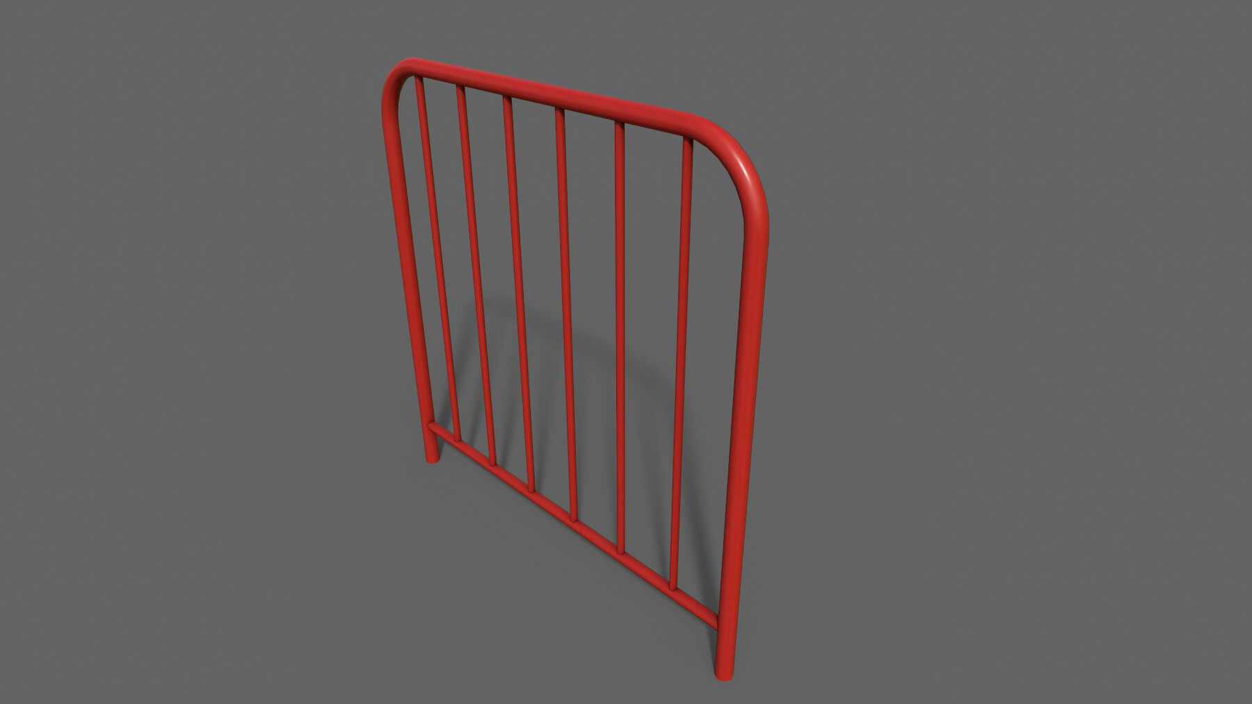 ArtStation - PBR Pedestrian Guard Rail V2 | Game Assets