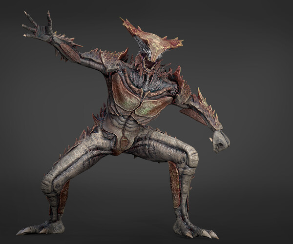 ArtStation - Ocypus - Demon Beetle | Game Assets