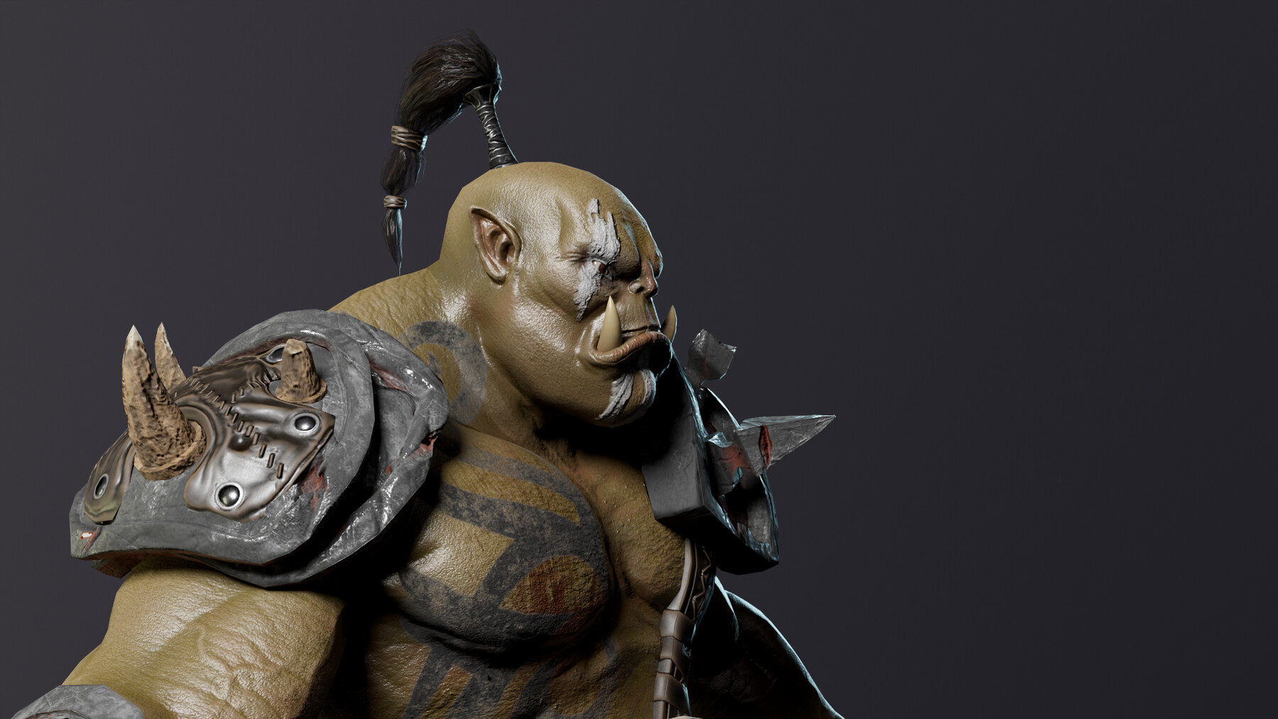 ArtStation - ORC Warrior1 | Game Assets