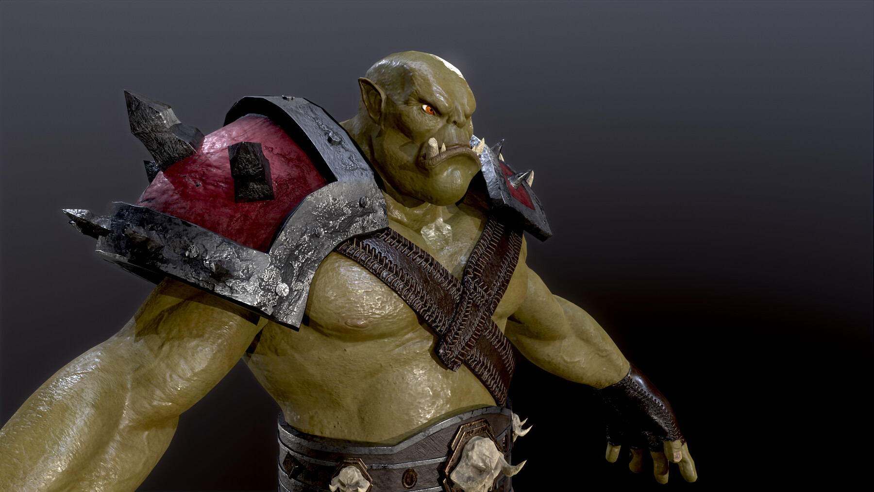 ArtStation - Orc Warrior2 | Game Assets