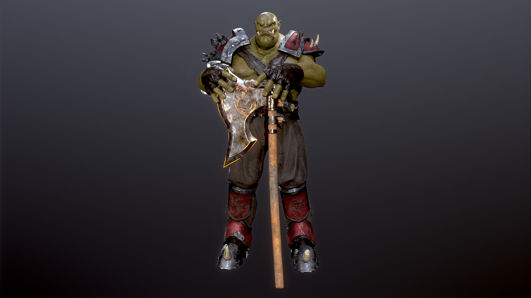 ArtStation - Orc Warrior2 | Game Assets