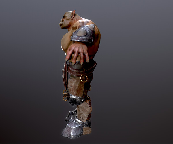 ArtStation - Orc leader | Game Assets