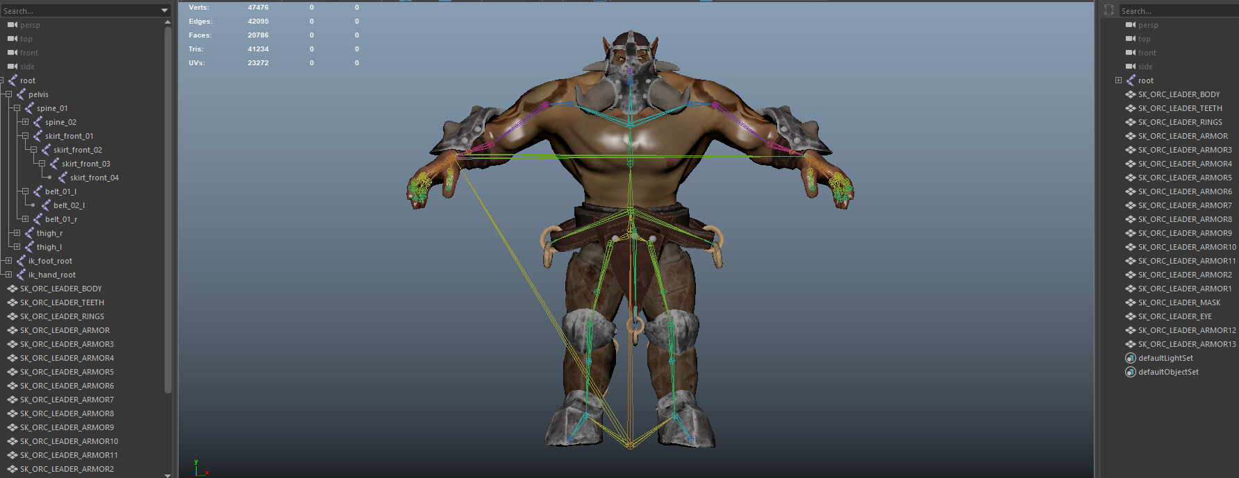 ArtStation - Orc leader | Game Assets