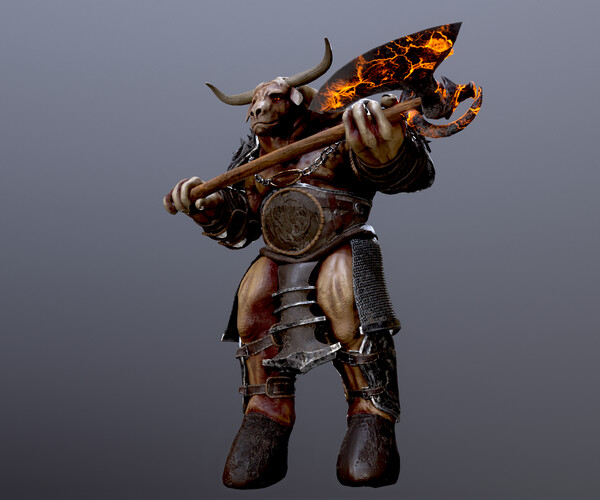 ArtStation - BULL | Game Assets