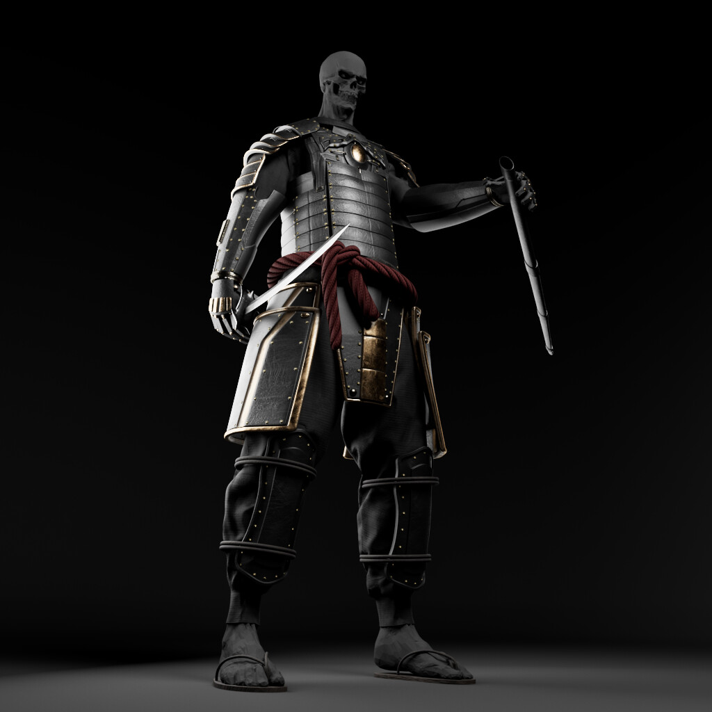 ArtStation - Samurai Cloth | Game Assets