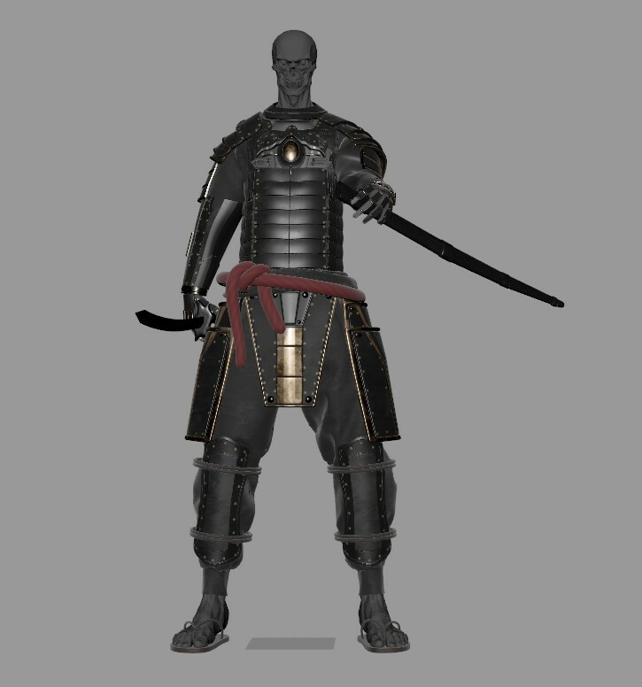 ArtStation - Samurai Cloth | Game Assets