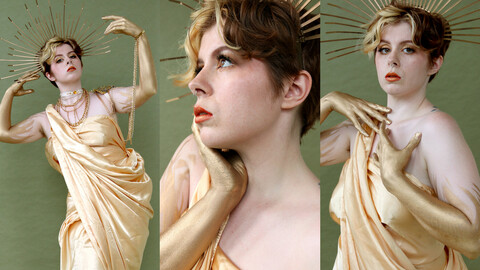 ArtStation - Golden Goddess Reference Photography Set (400 photos ...