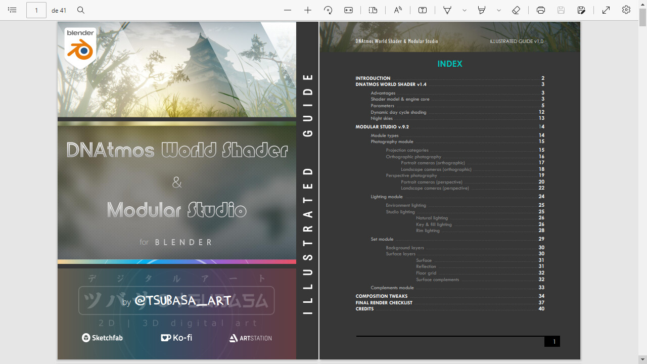 ArtStation - DNAtmos World Shader & Modular Studio | Resources