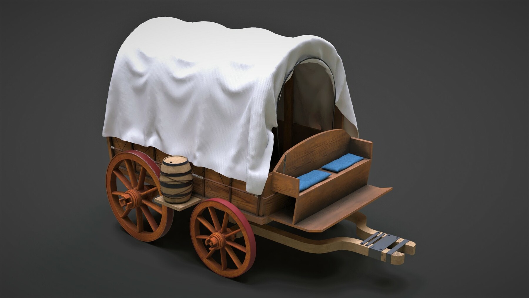 ArtStation - Wagon | Game Assets