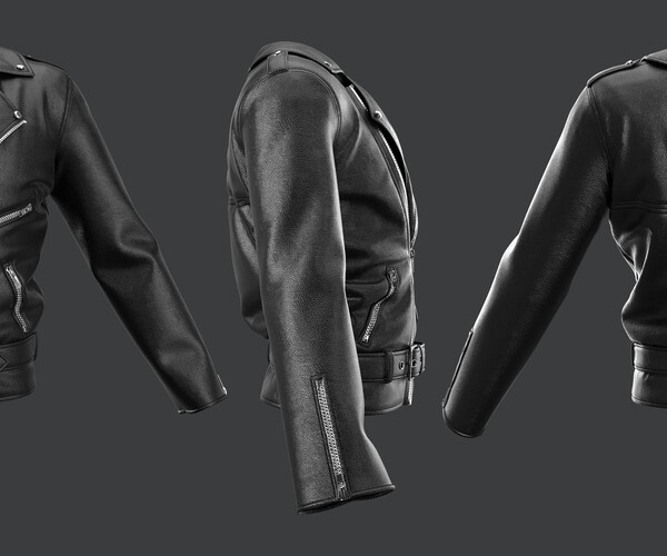 ArtStation - Men's jackets. Clo3d, Marvelous Designer projects. | Game ...