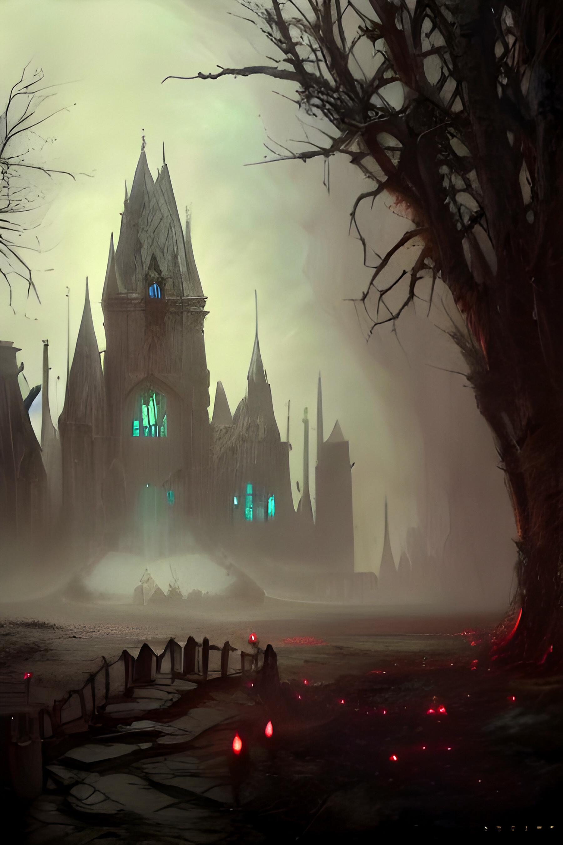 ArtStation - Halloween Castle | Artworks