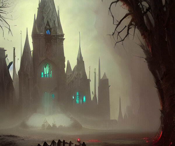 ArtStation - Halloween Castle | Artworks