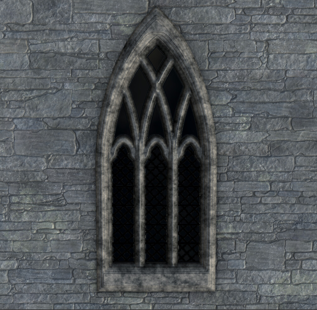 ArtStation - Gothic Window Tracery Designer | Resources