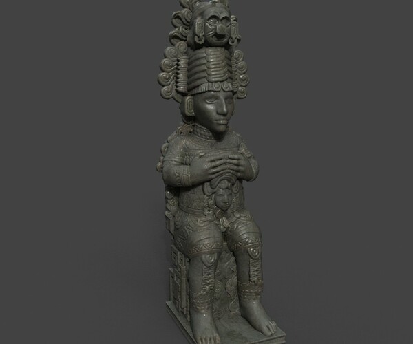 ArtStation - Mayan Inca Aztec Statue 220822 | Game Assets