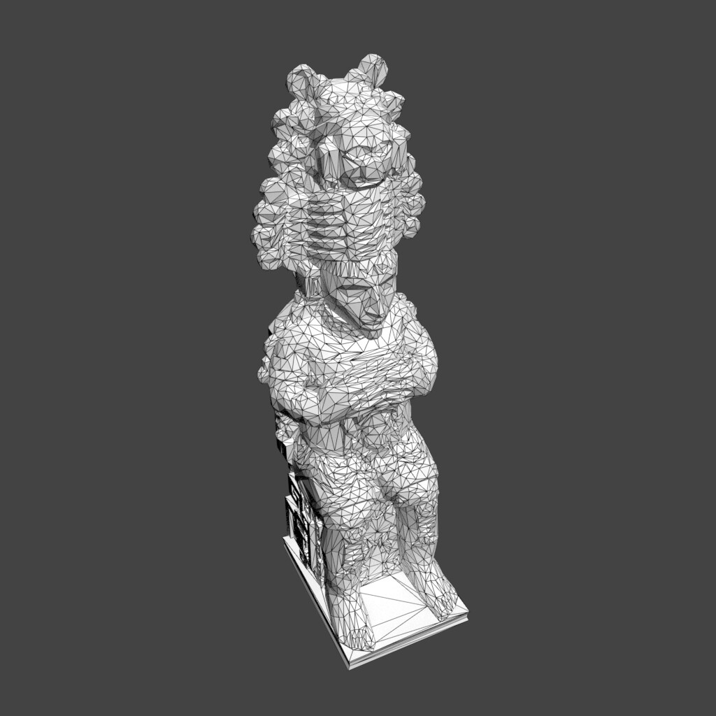 ArtStation - Mayan Inca Aztec Statue 220822 | Game Assets