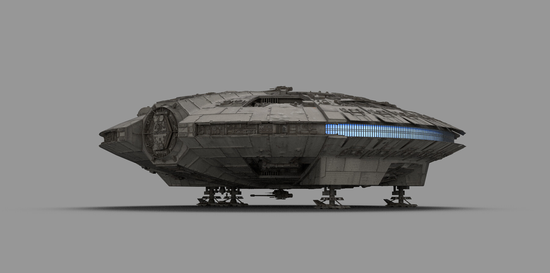 ArtStation - Corellian Utility Transport | Game Assets