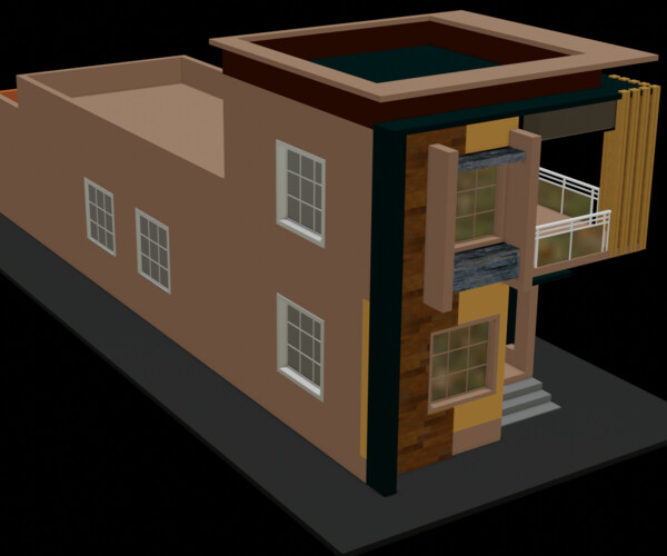 ArtStation - HOUSE GAME READY LOW POLY | Resources