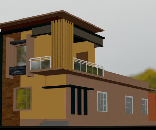 ArtStation - HOUSE GAME READY LOW POLY | Resources
