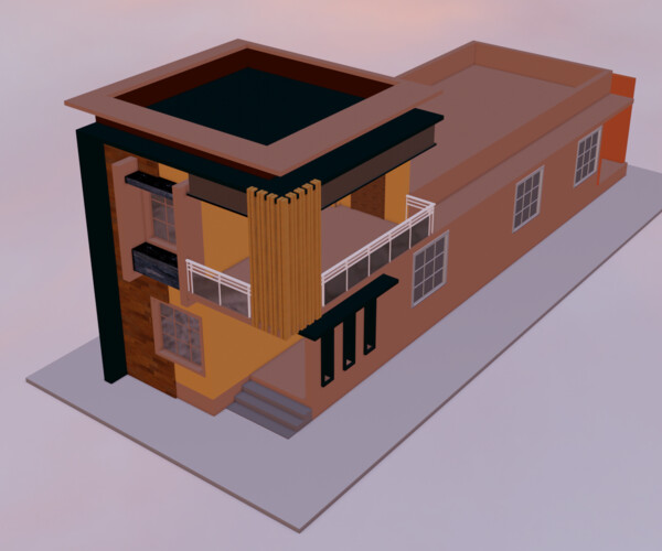 ArtStation - HOUSE GAME READY LOW POLY | Resources