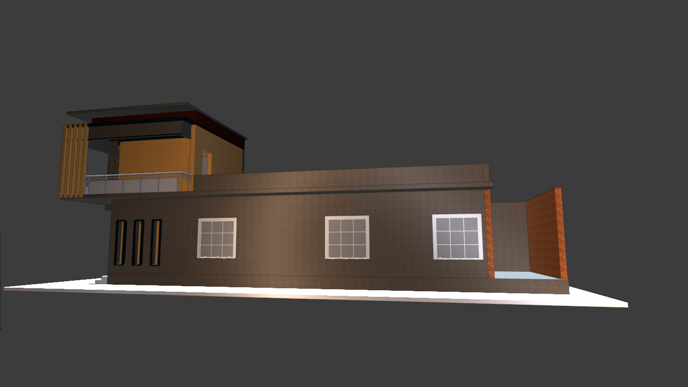 ArtStation - HOUSE GAME READY LOW POLY | Resources