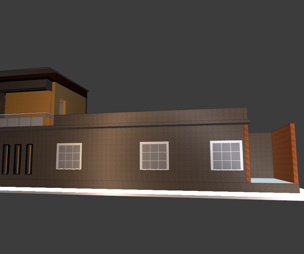 ArtStation - HOUSE GAME READY LOW POLY | Resources