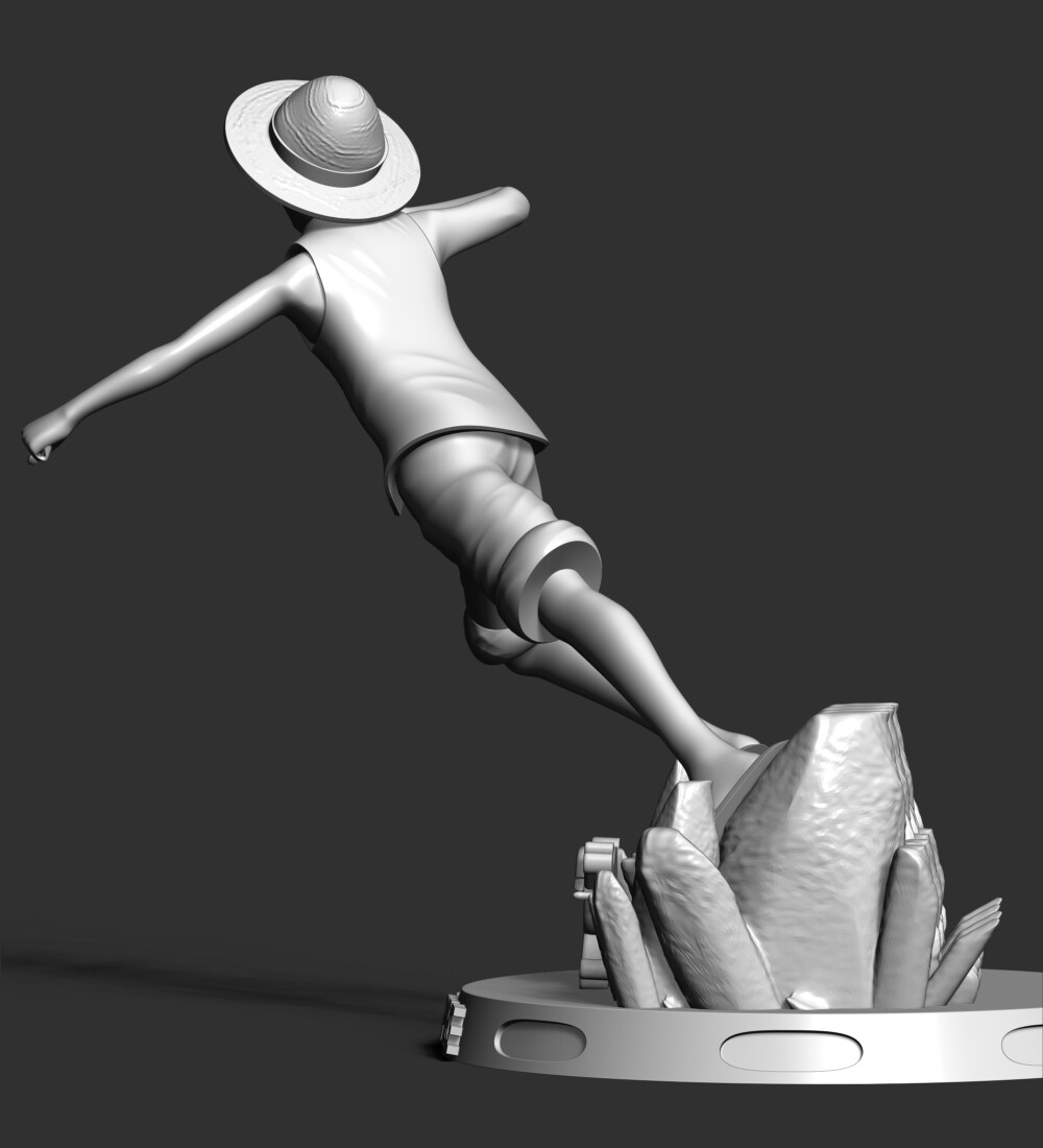 ArtStation - One Piece - Luffy | Resources