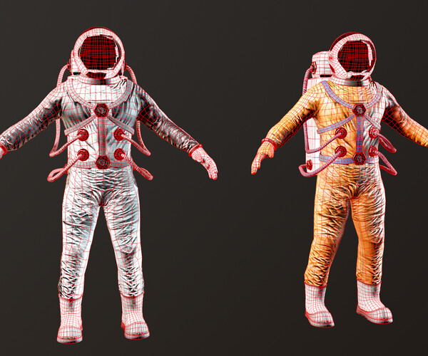 ArtStation - Astronaut | Game Assets