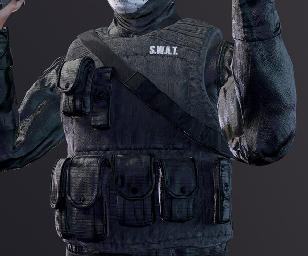 ArtStation - SWAT | Game Assets