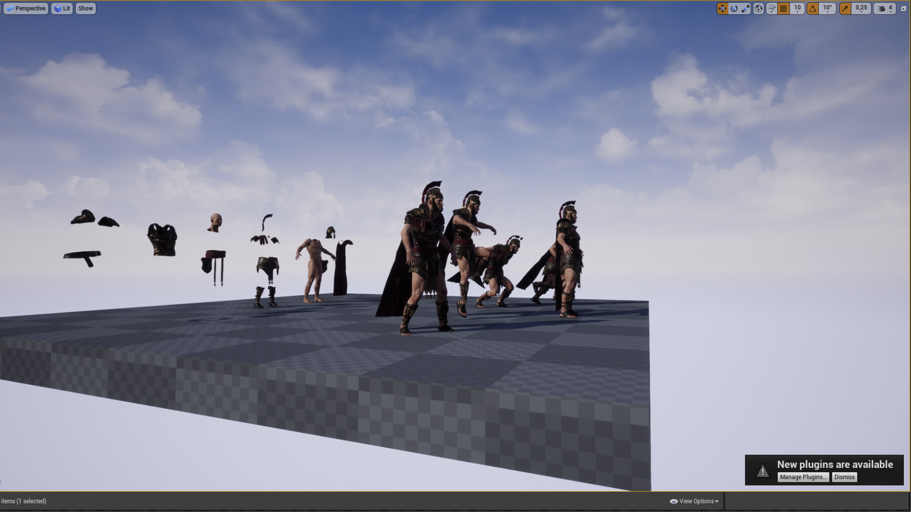 ArtStation - ROMAN OFFICER | Game Assets