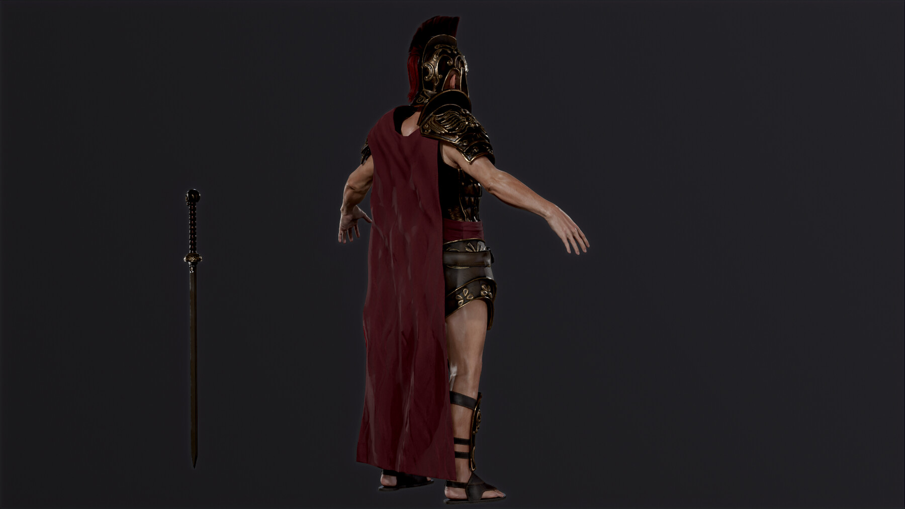 ArtStation - ROMAN OFFICER | Game Assets