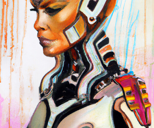 ArtStation - Android Women Artificial Intelligence Dalle | Artworks