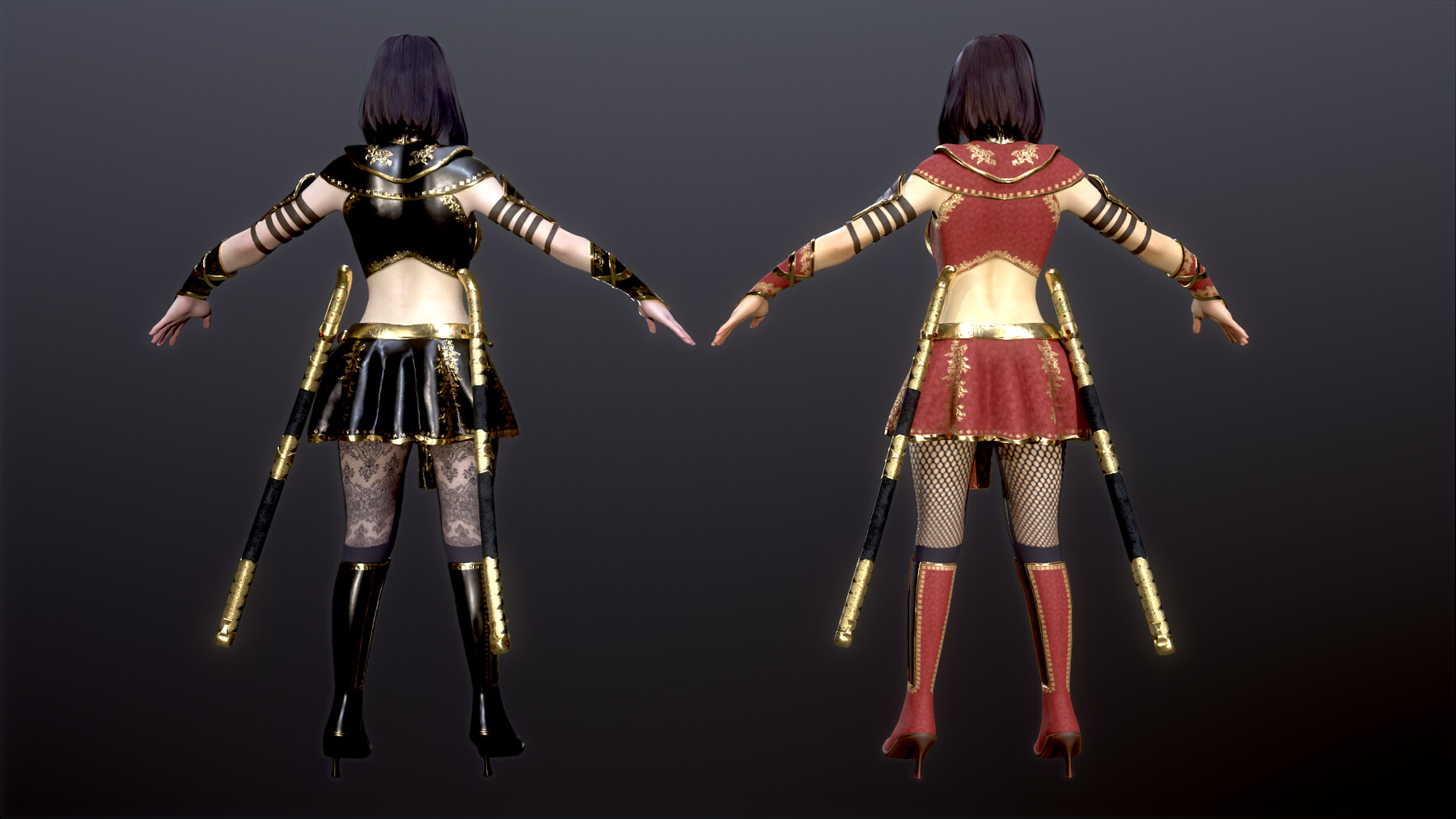 ArtStation - Woman AssassinS | Game Assets