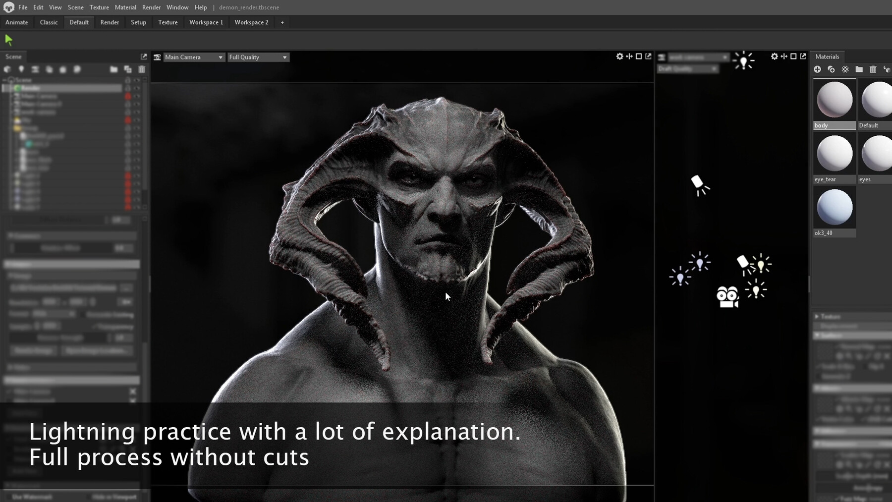 ArtStation - Full pipeline of Highpoly Character render in Marmoset 4 + Compose in PS [RUS|ENG ...