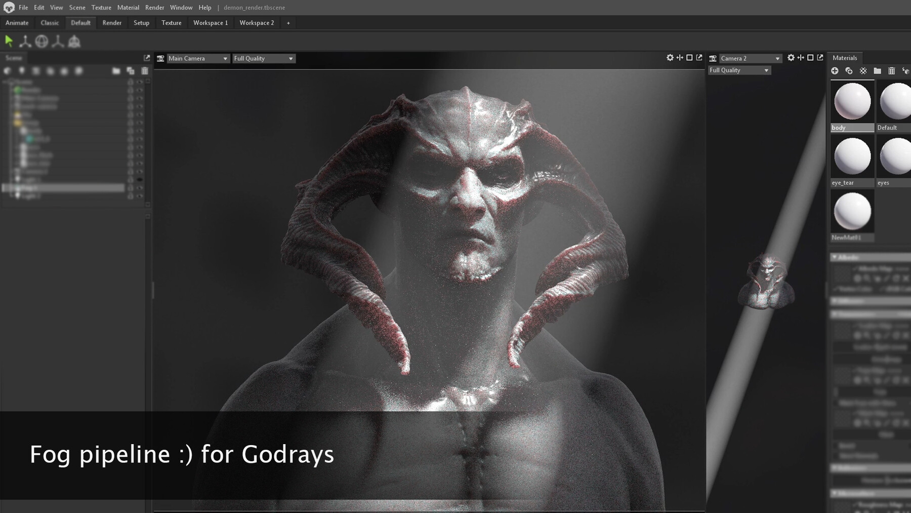 Artstation Full Pipeline Of Highpoly Character Render In Marmoset 4 Compose In Ps Ruseng