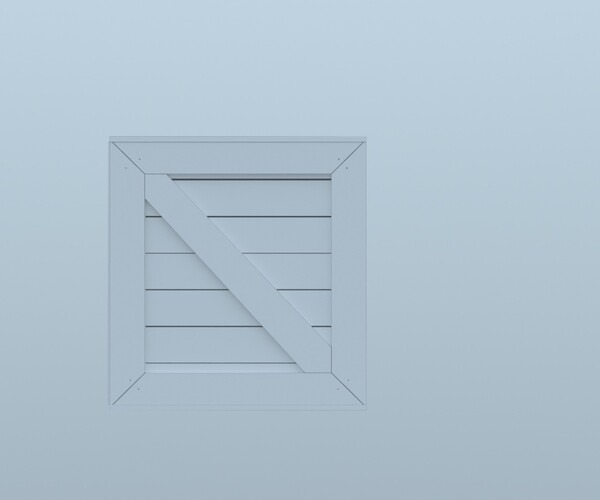 ArtStation - wooden box Low-poly | Game Assets
