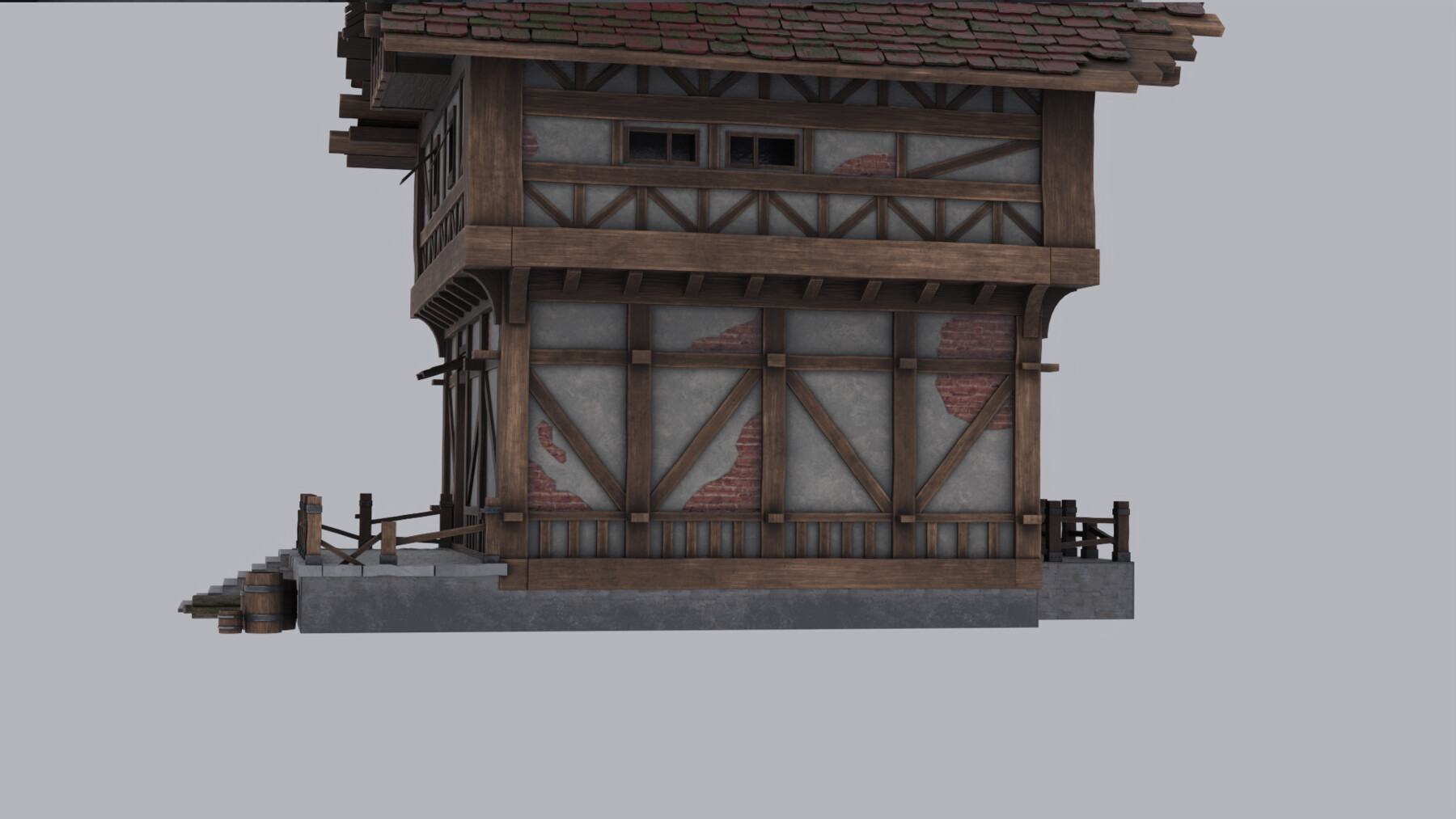 ArtStation - Medieval House | Game Assets