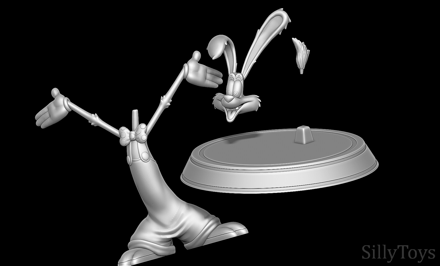 ArtStation - Roger Rabbit - Who Framed Roger Rabbit 3D print model ...