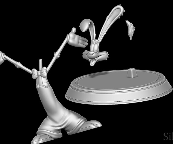 ArtStation - Roger Rabbit - Who Framed Roger Rabbit 3D print model ...