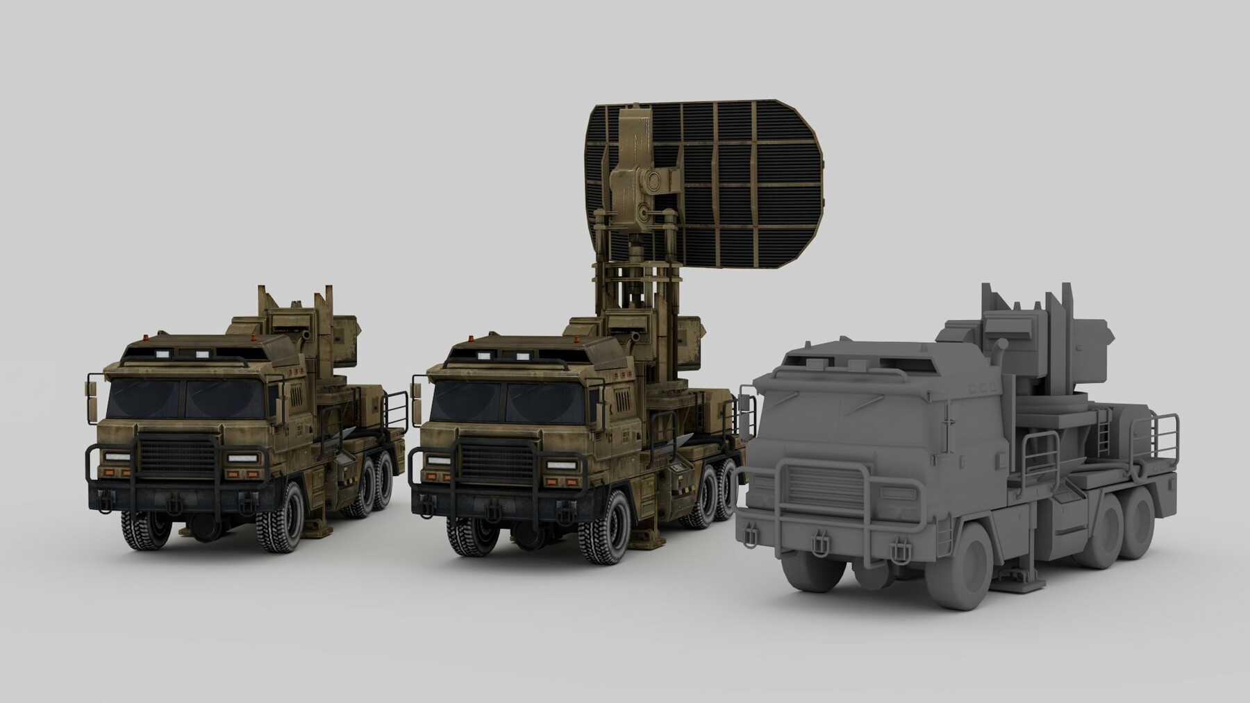 ArtStation - Renault TRM radar truck (ALL OBJECTS ARE DETACHABLE ...