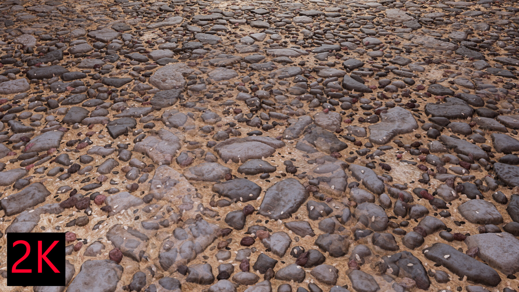 ArtStation - PEBBLES COARSE PBR TEXTURE | Resources