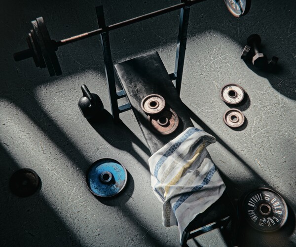 ArtStation - Rusty weights pack | Resources