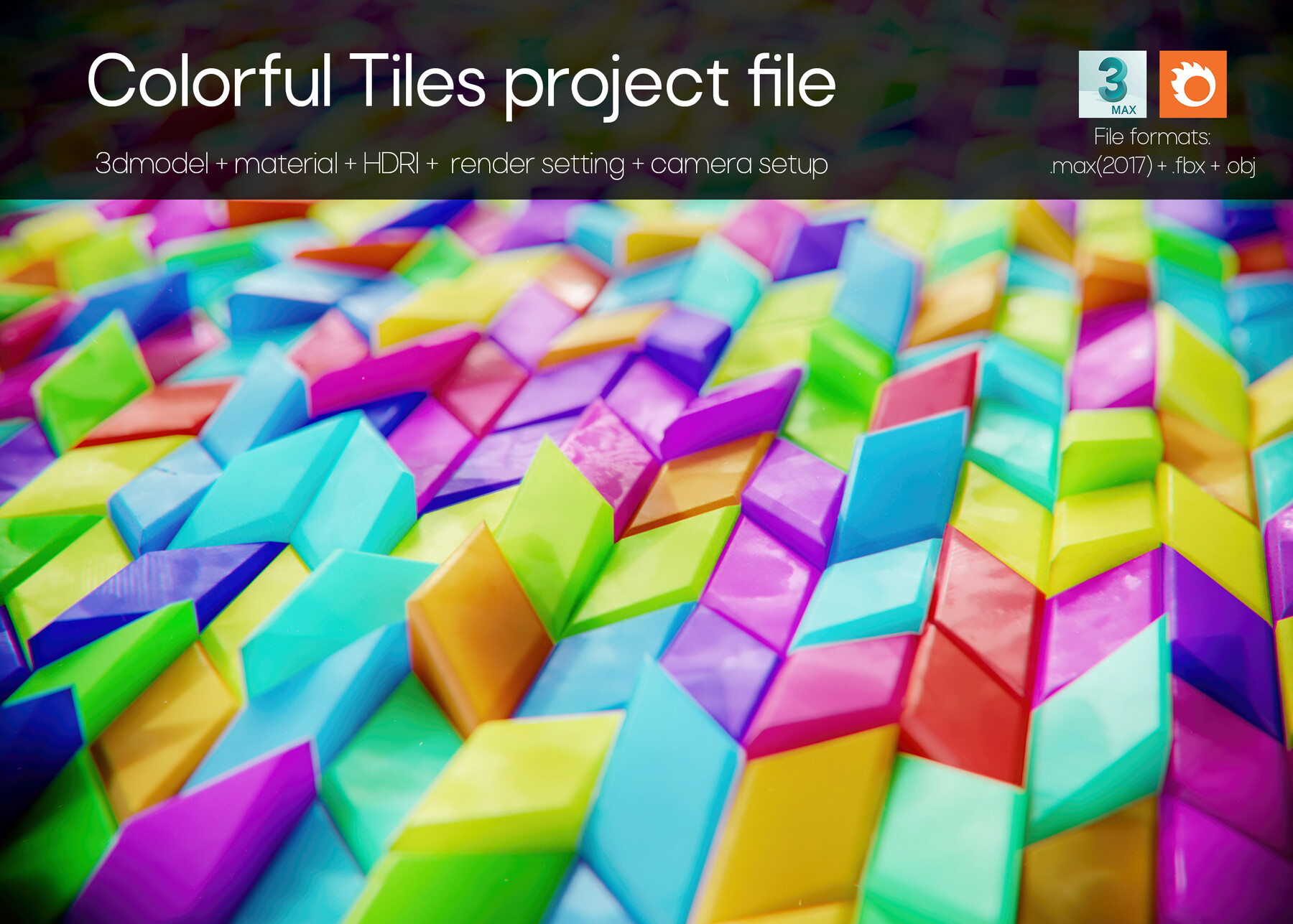 ArtStation - Colorful Tiles | Resources