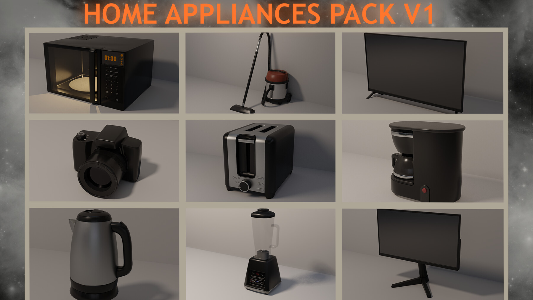 ArtStation - Home appliances pack. | Game Assets