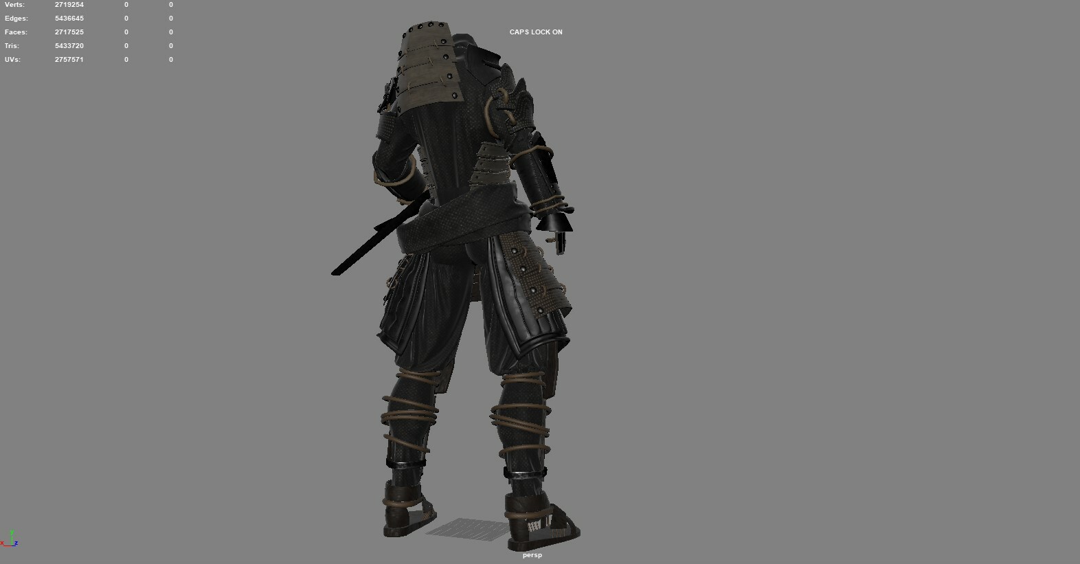 ArtStation - Samurai Cloth | Game Assets