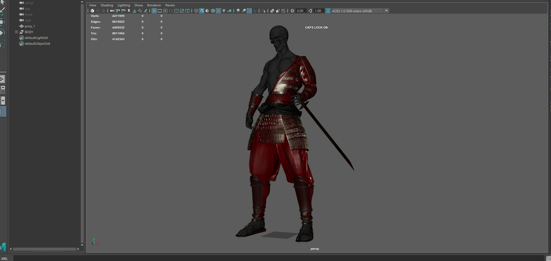 ArtStation - Samurai Cloth | Game Assets