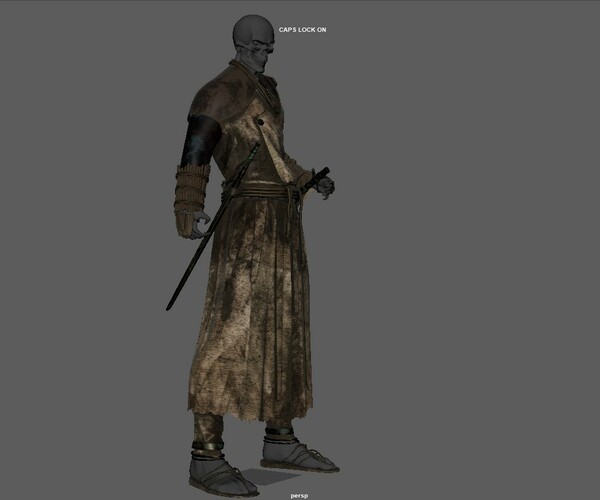 ArtStation - Samurai Cloth | Game Assets