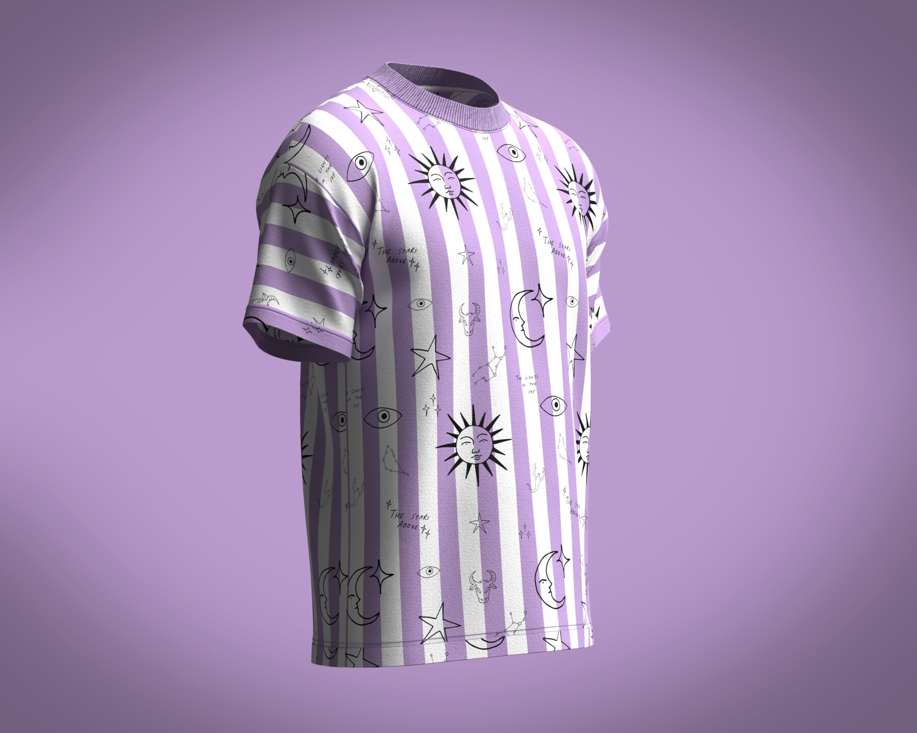 ArtStation - Men's Retro Print T-Shirt | Resources