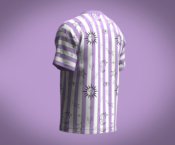 ArtStation - Men's Retro Print T-Shirt | Resources